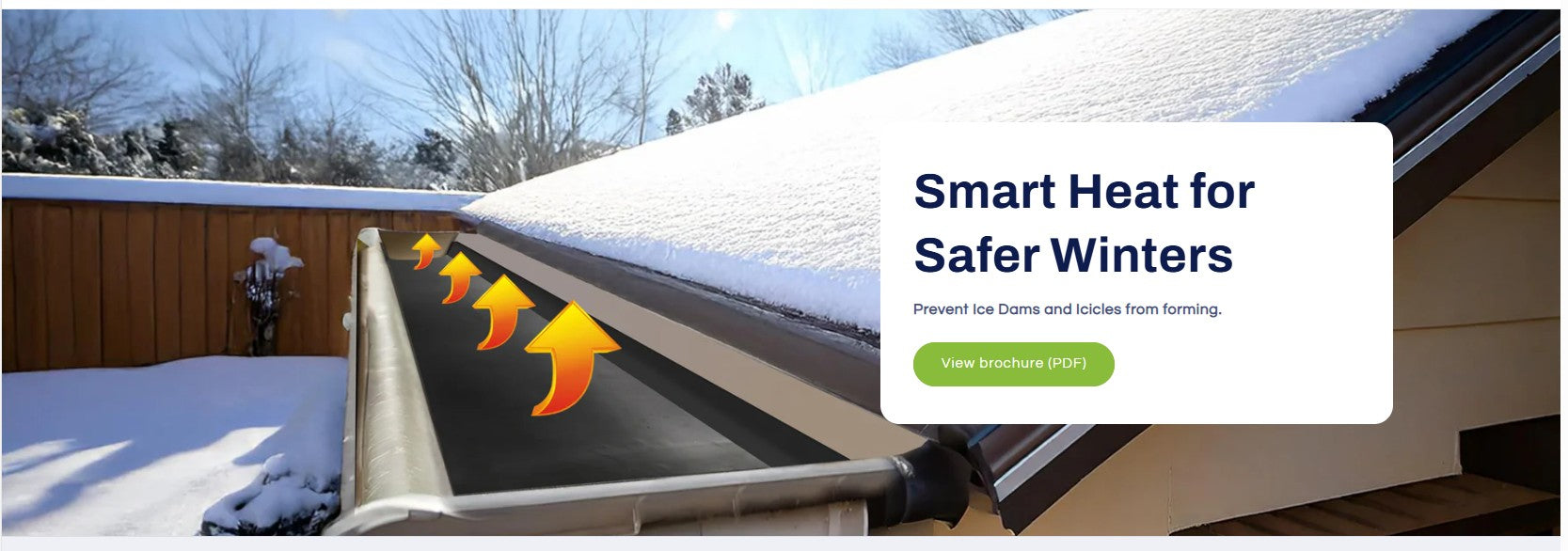 Roof Heating Mats to Prevent Ice Dams - KEMF – KEMF Inc.