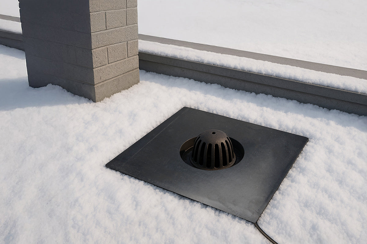 Heated Roof Mats: Stop Icicles & Ice Dams – KEMF Inc.